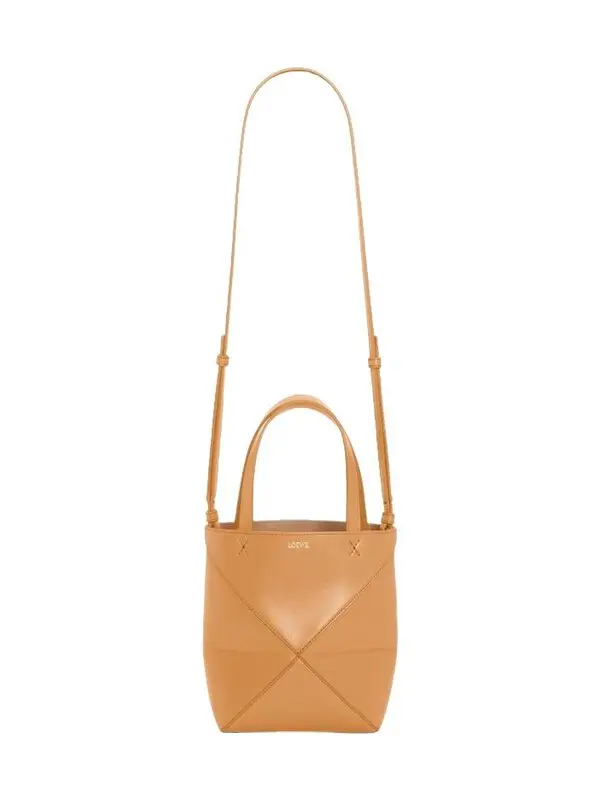 Loewe Mini Puzzle Fold Tote Bag - Yellow