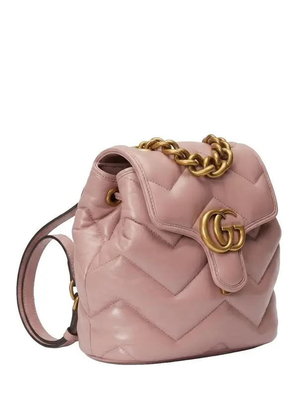 Gucci Gg Marmont Backpack - Pink