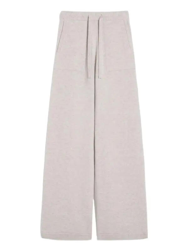 Max Mara Drawstring Knit Trousers - Beige
