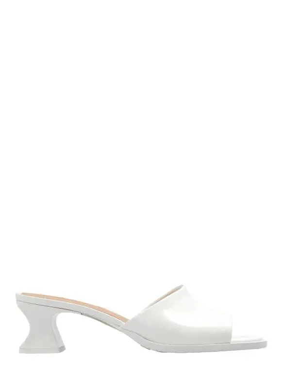 Bottega Veneta Cha Cha Heeled Mules - White