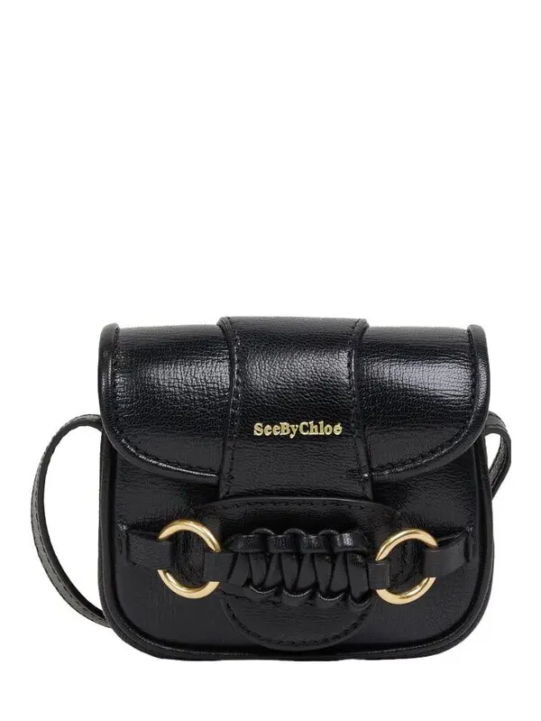 See By Chloé Saddie Satchel Bag - Black