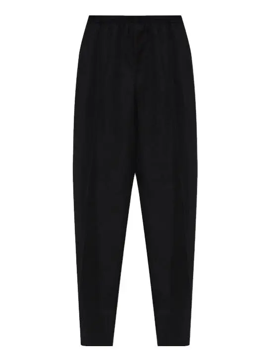 Balenciaga Wide Leg Trousers - Black