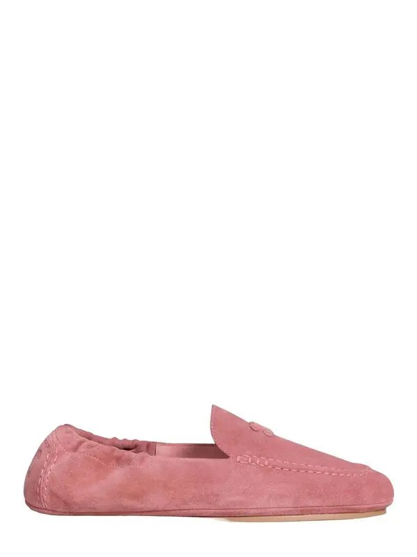 Celine Adam Loafers In Suede Calfskin - Pink