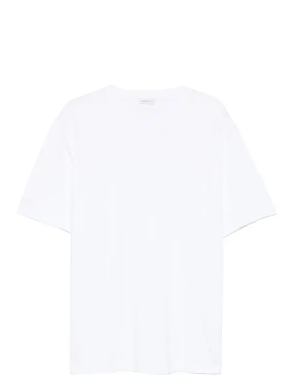Dries Van Noten Short-sleeved Crewneck T-shirt - White