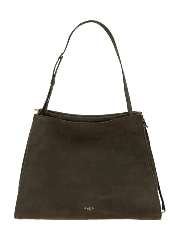 Alaïa Medium Le Click Shoulder Bag - Black