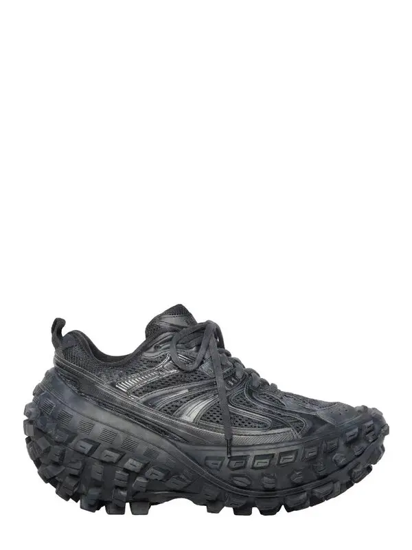 Balenciaga Defender Lace-up Sneakers - Black