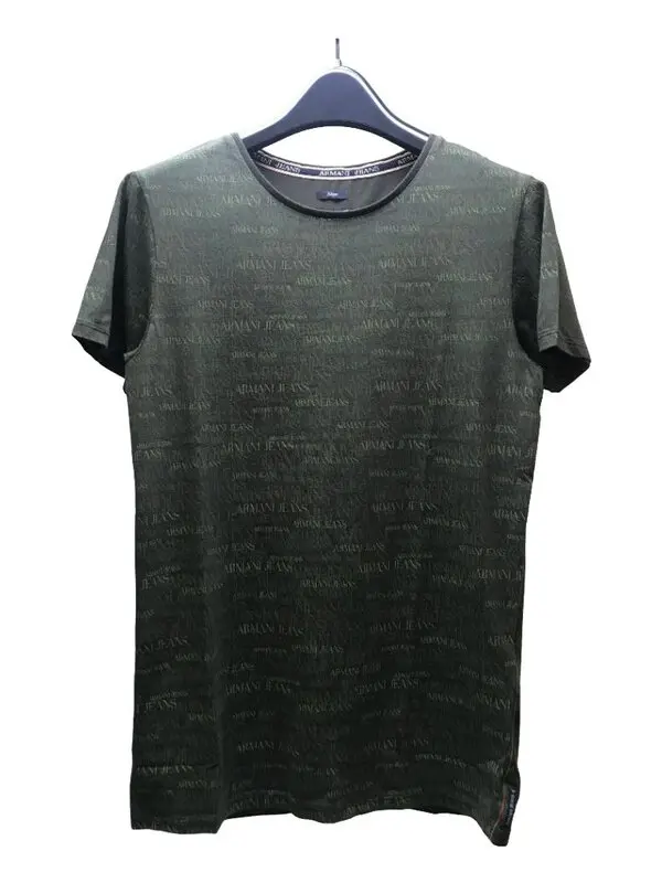 Emporio Armani Logo Round Neck T-shirt - Black