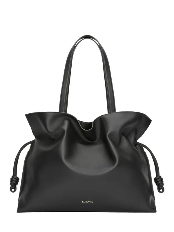 Loewe Flamenco Clutch Bag - Black