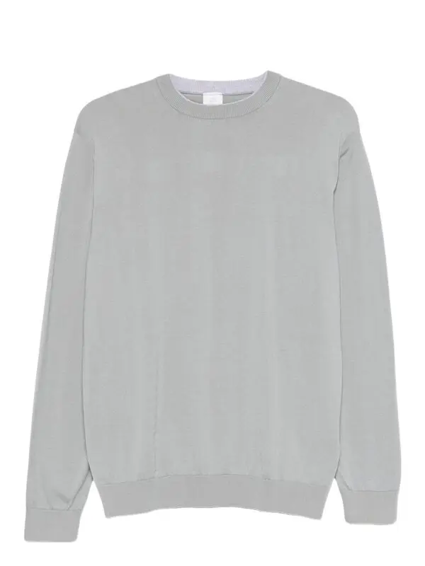 Eleventy Long Sleeve Sweater - Grey