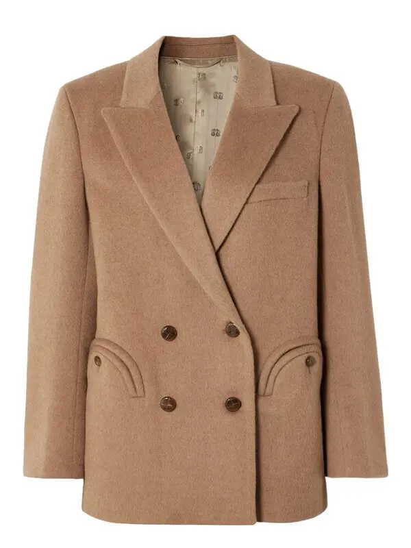 BLAZÉ MILANO Tailored Suit Jacket - Camel