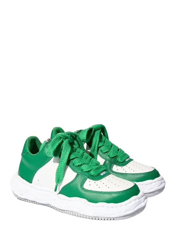 Mihara Yasuhiro Wayne Low-top Sneakers - Green