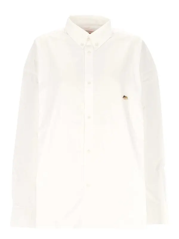 Fiorucci Angel Embroidered Shirt - White