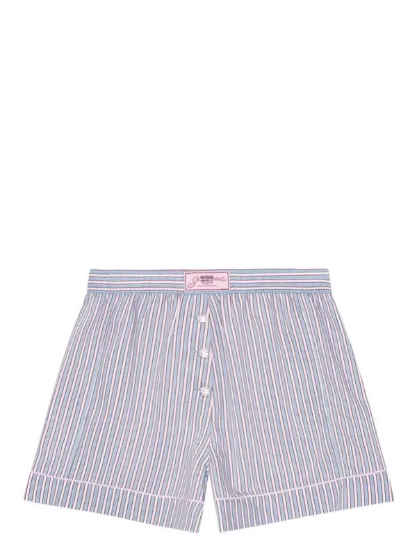 GANNI Striped Boxer Shorts - Multicolor