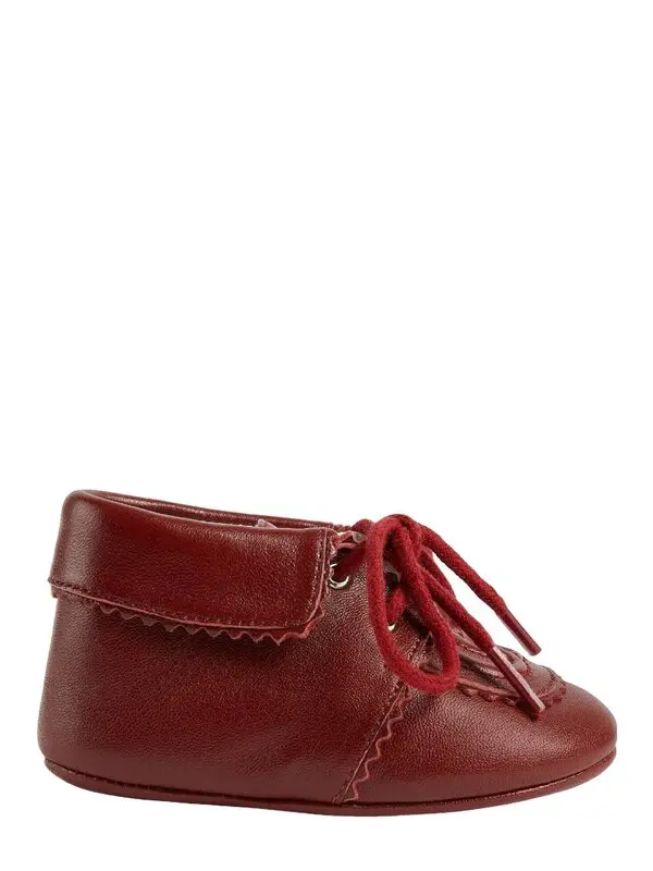 Gucci Gg Lace-up Fastening Shoes - Red