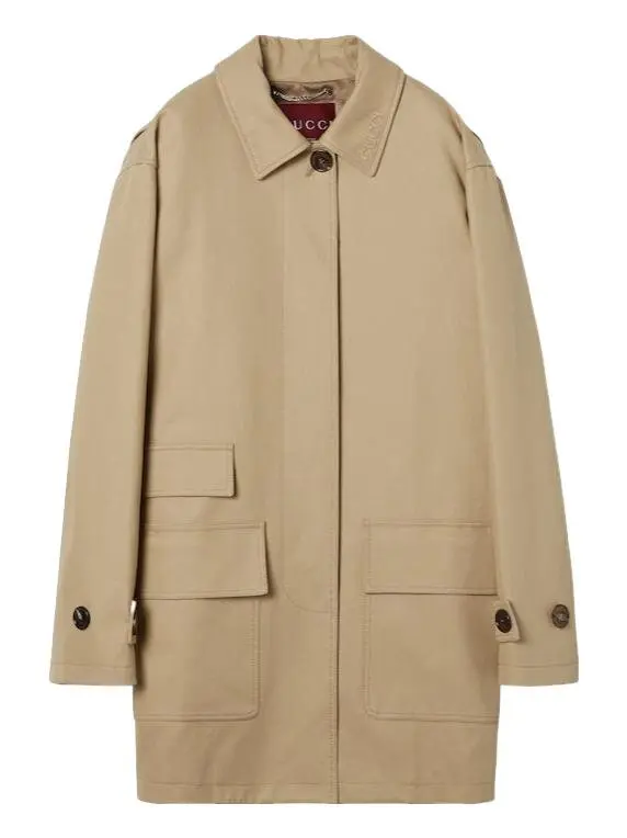 Gucci Heavy Drill Coat - Beige