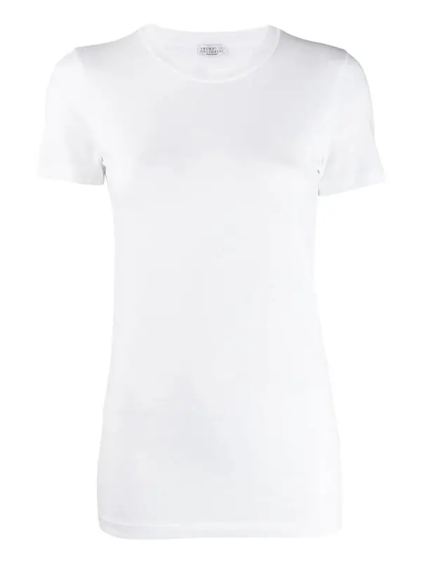 Brunello Cucinelli Jersey T-shirt - White