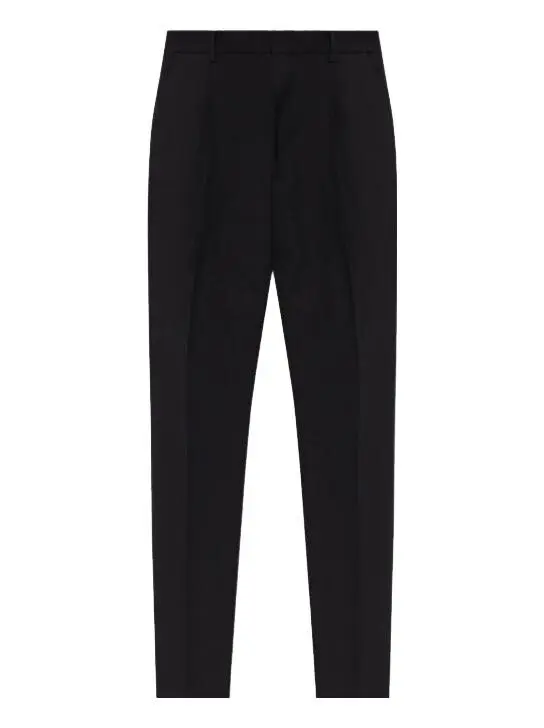 Dsquared2 Logo Plaque Tailored Trousers - Black