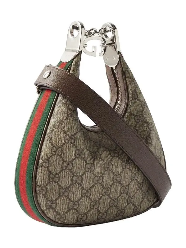 Gucci Gg Supreme Interchangeable Strap Shoulder Bag - Multicolor