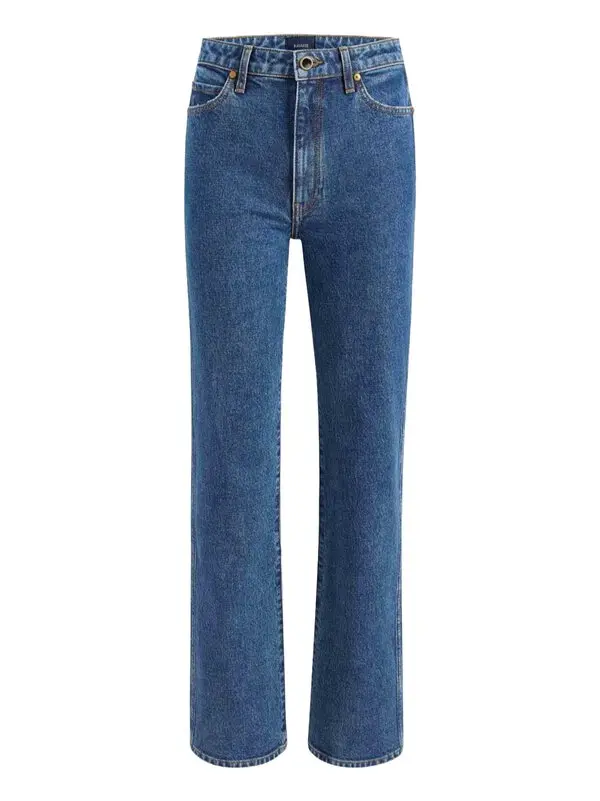 Khaite Danielle Straight-leg Jeans - Boone