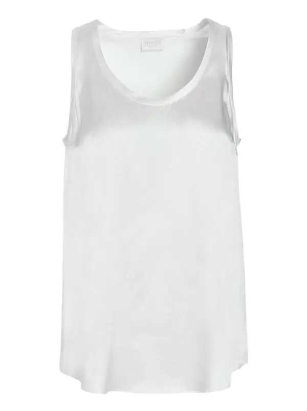 Brunello Cucinelli Scoop Neck Sleeveless Tank Top - No