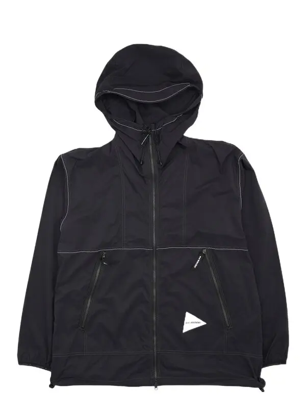 AND WANDER Pertex Windproof Jacket - Black