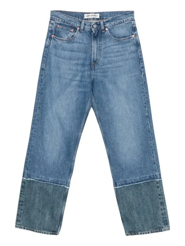 Our Legacy Third Cut Jeans - Indigo Dyeing