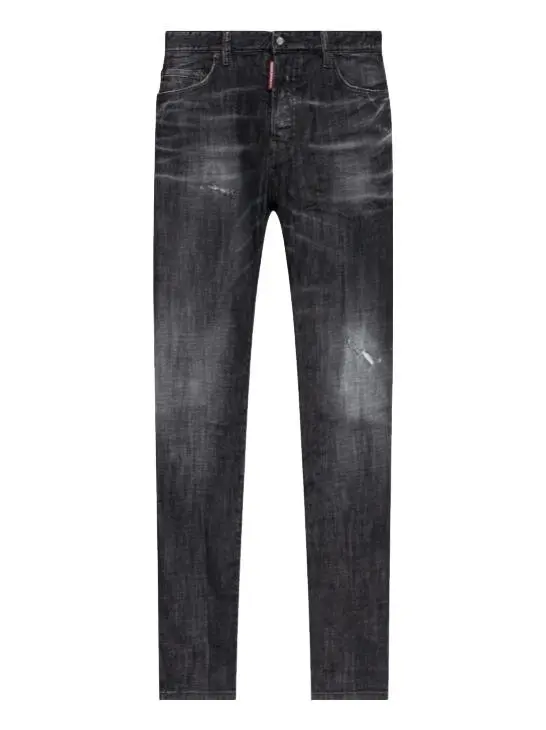 Dsquared2 Distressed Skinny Jeans - Black