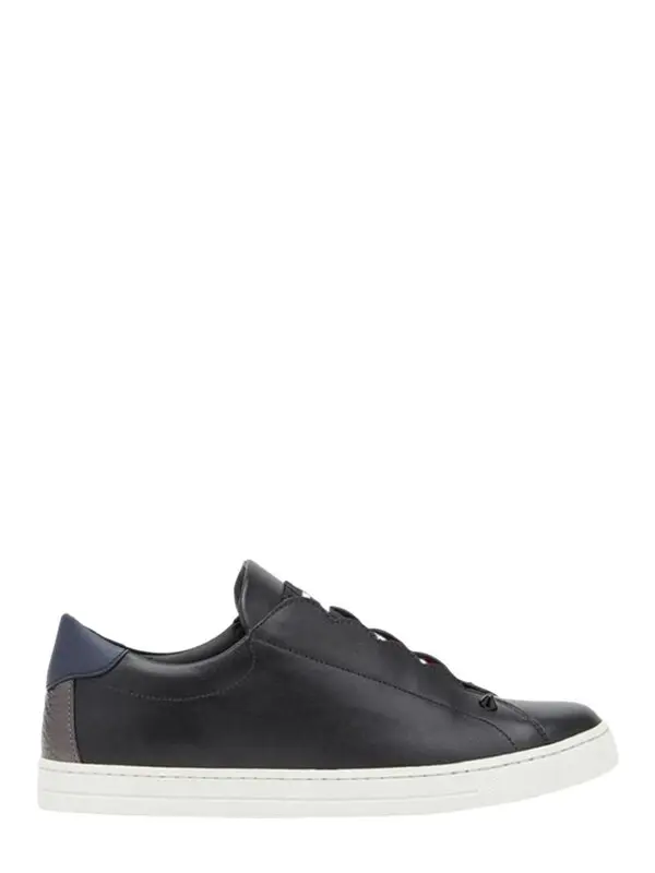 Fendi Logo Casual Sneakers - Black