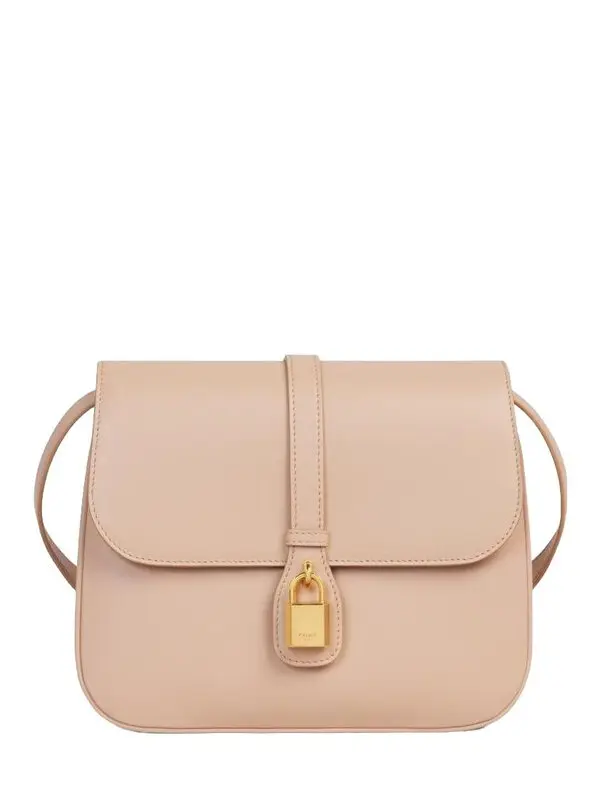 Celine Medium Tabou Bag In Smooth Calfskin - Nude