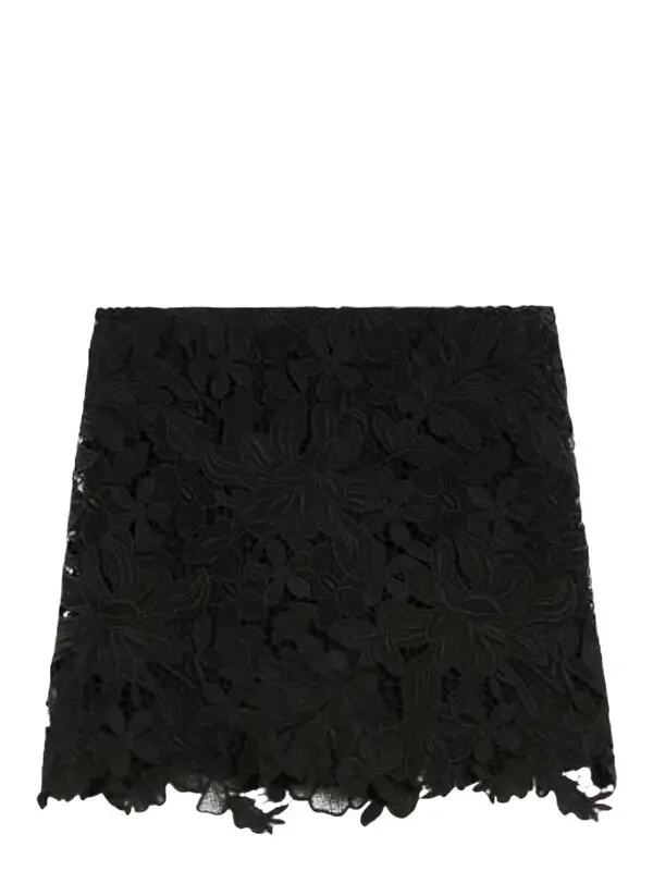 Sportmax Macramé Skirt - Black