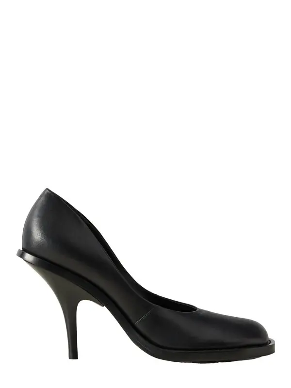 Dries Van Noten Leather Pumps - Black