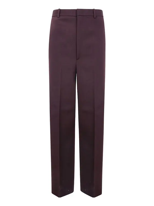JIL SANDER Pleated Tailored Trousers - Black