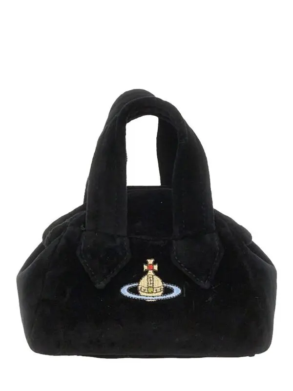 VIVIENNE WESTWOOD Archive Mini Yasmine Handbag - Black