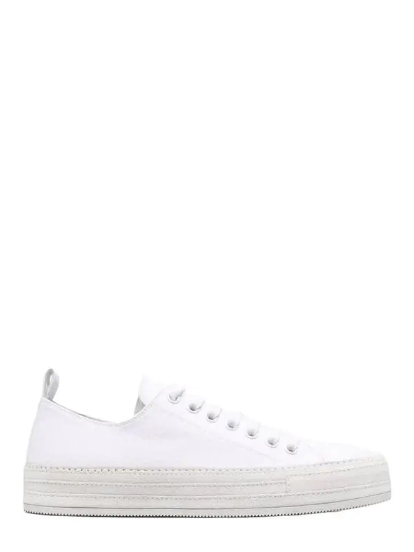 ANN DEMEULEMEESTER Lace-up Sneakers - White