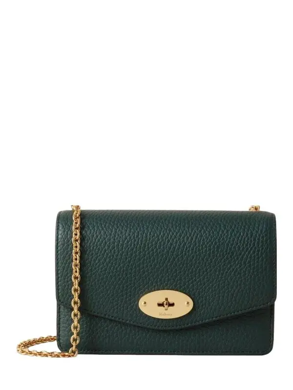 Mulberry Darley Chain-linked Crossbody Bag - Black