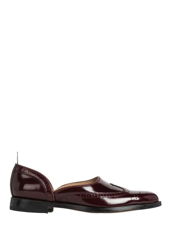Thom Browne Slip-on Brogues - Black
