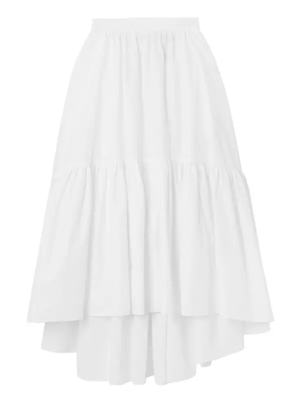 PATOU Layered Skirt - White