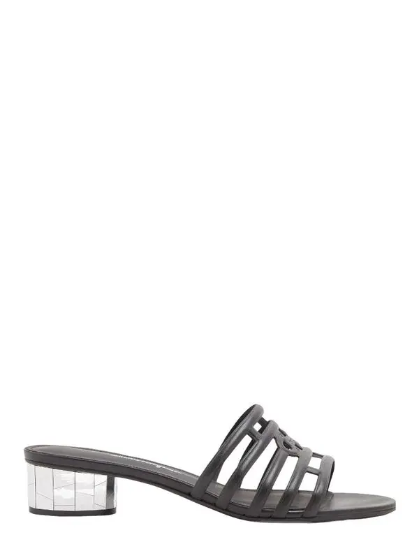 FERRAGAMO Open-toe Mules - Black