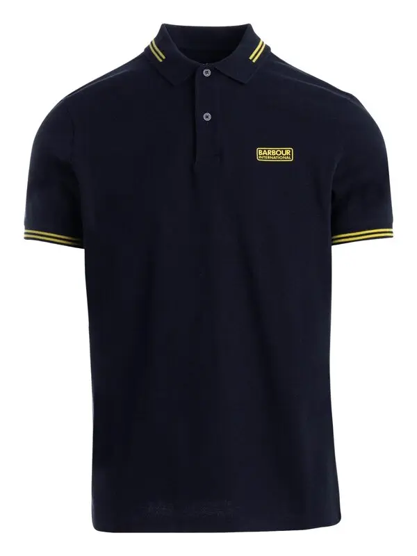 Barbour Short-sleeved Polo Shirt - Black