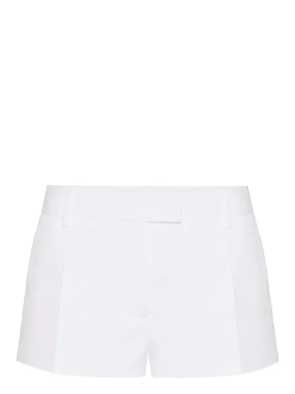 Valentino Garavani Mid-rise Tailored Shorts - White