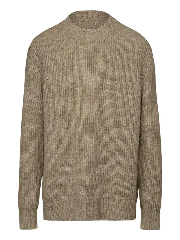 MAISON MARGIELA Donegal Classic Knit Sweater - Brown