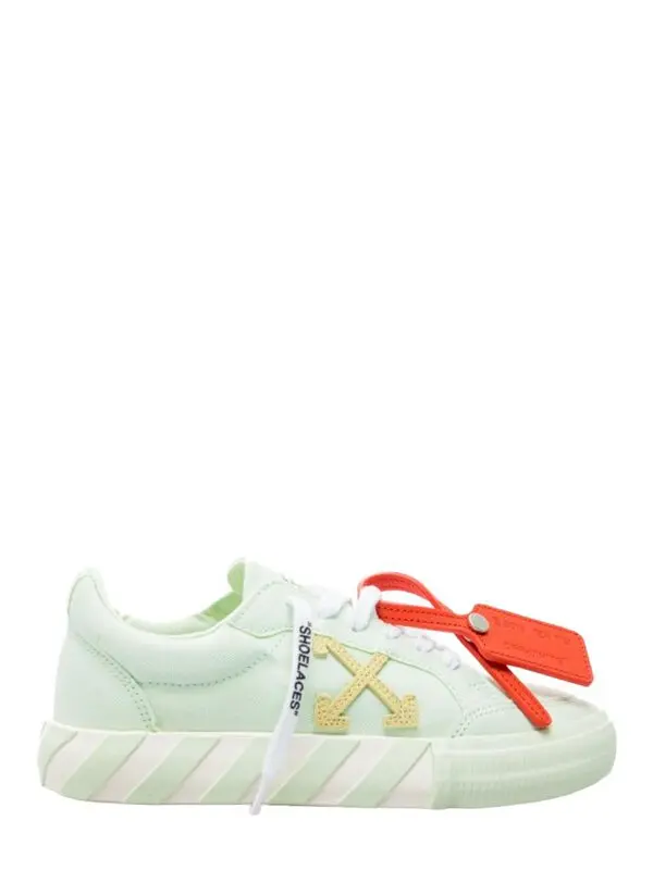 Off-White Low Lace-up Sneakers - White