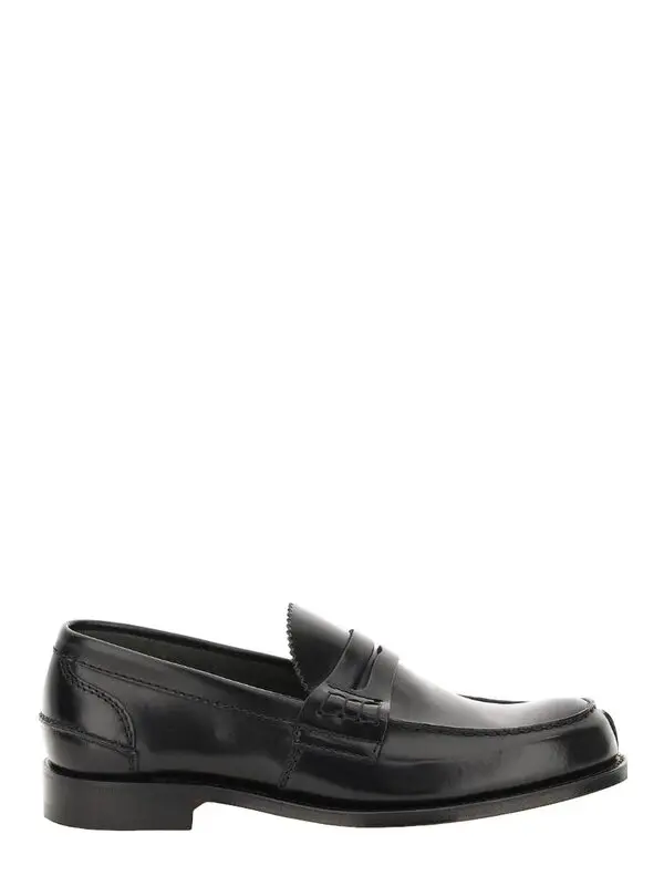 Church's Pembrey Polished Slip-on Loafers - Black