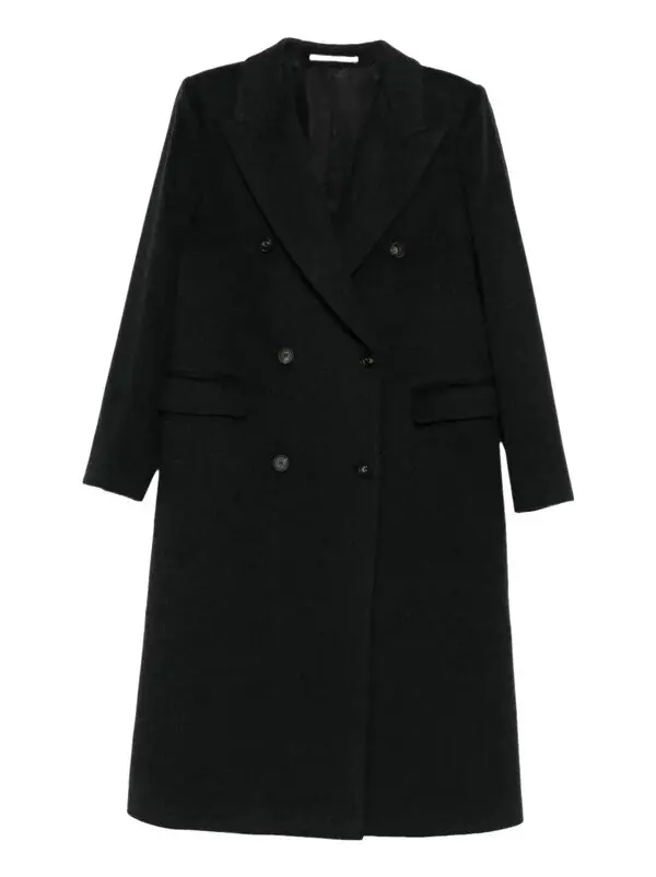 Tagliatore Double-breasted Tailored Coat - Grey