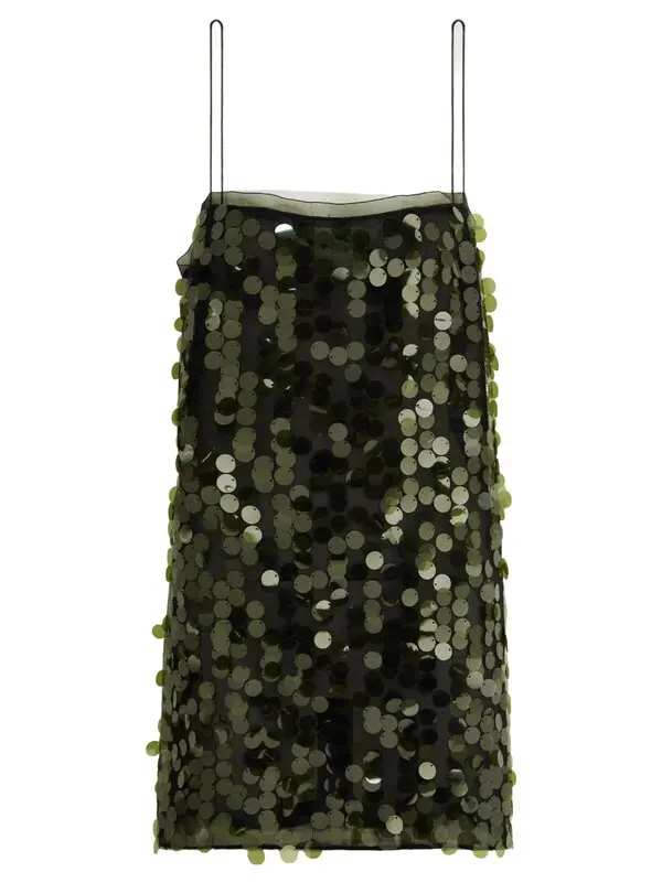 16Arlington Sequin Embellished Mini Dress - Black