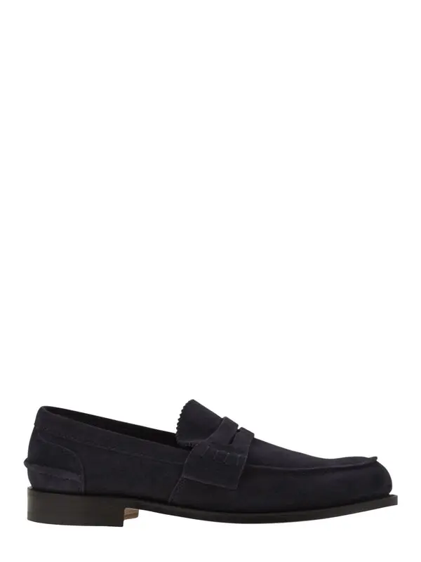 Church's Round Toe Loafers - Black