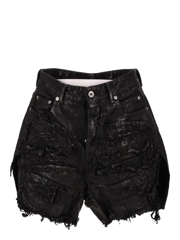 Rick Owens Belt Loop Shorts - Black