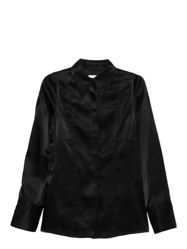 JIL SANDER Long-sleeved Shirt - Black