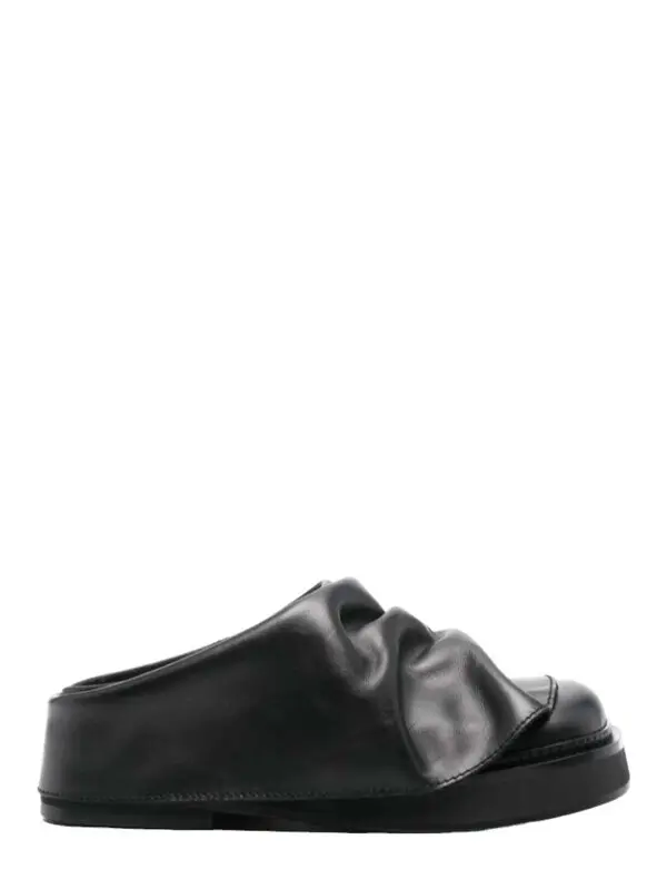 Attico Square Toe Muller - Black