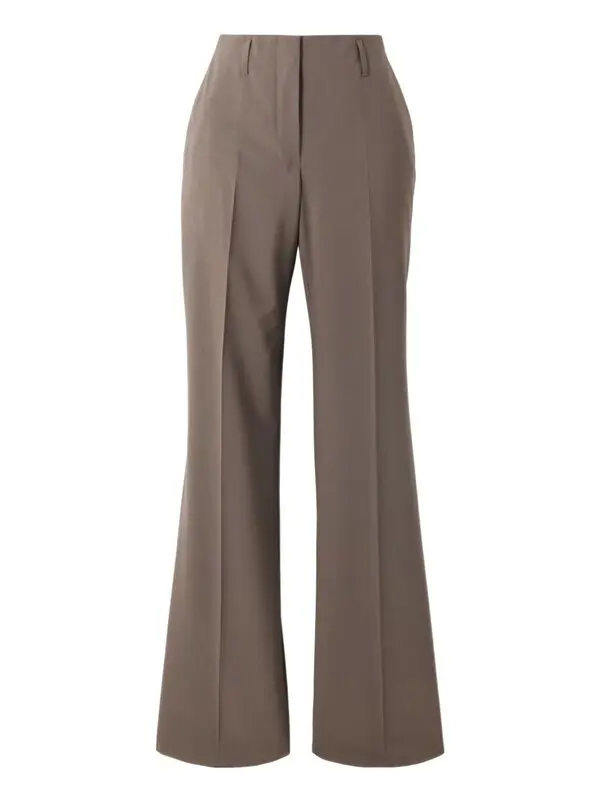 Dries Van Noten Straight-leg Tailored Trousers - Taupe